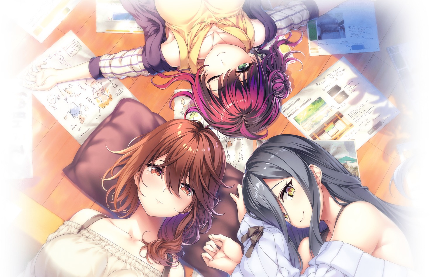 azarashi soft saimon (pixiv) yamanokami eaka hatsukoi master up hawa wakana ichijiku konoka ...